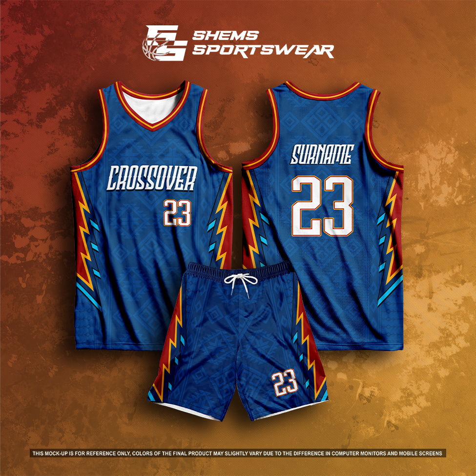 CROSSOVER | Customizable Full Sublimation Basketball Jersey ...