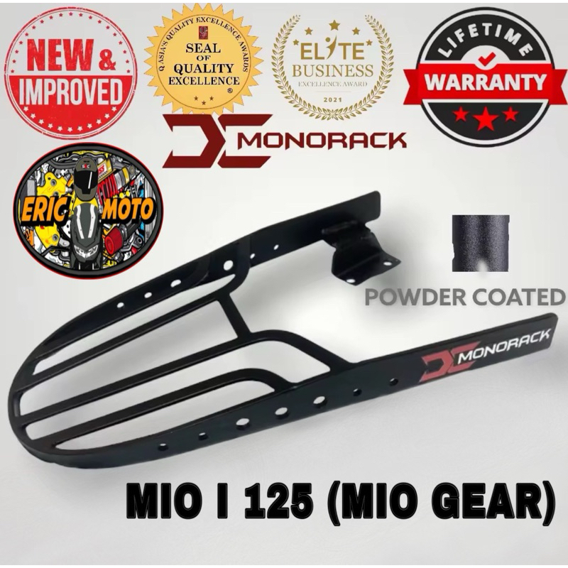 dc monorack YAMAHA mio i 125 M3 and mio gear 125 stay grab bar | Shopee ...