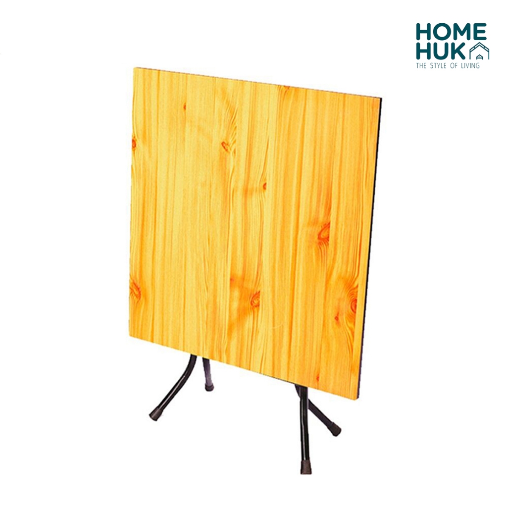 HOMEHUK Folding Square Dining Table 80cm x 80cm x 107cm Big | Shopee ...