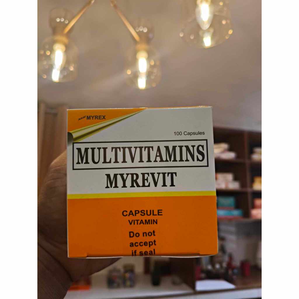 MYREVIT Multivitamins 100's Capsule | Shopee Philippines