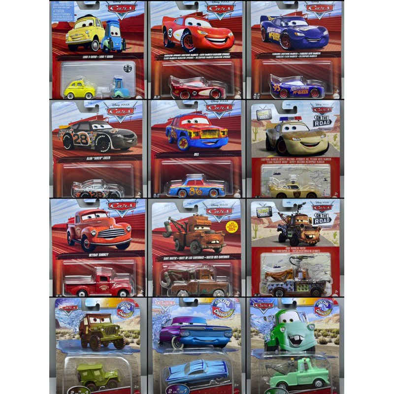 Disney Pixar Cars Random Assortment 1/55 Scale | Shopee Philippines