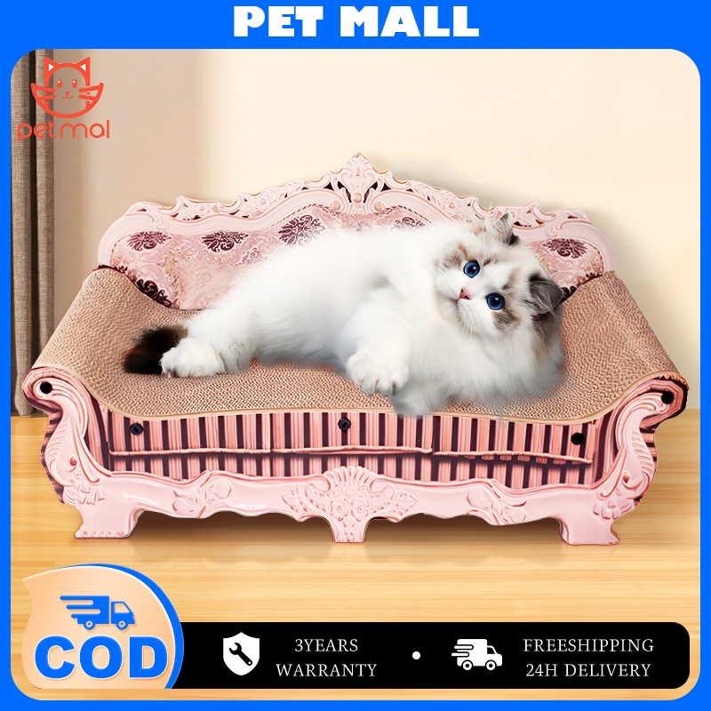 Cat Scratch Board Sofa Corrugated Pet Scratcher Toy Sofa Bed Cat Nest ...