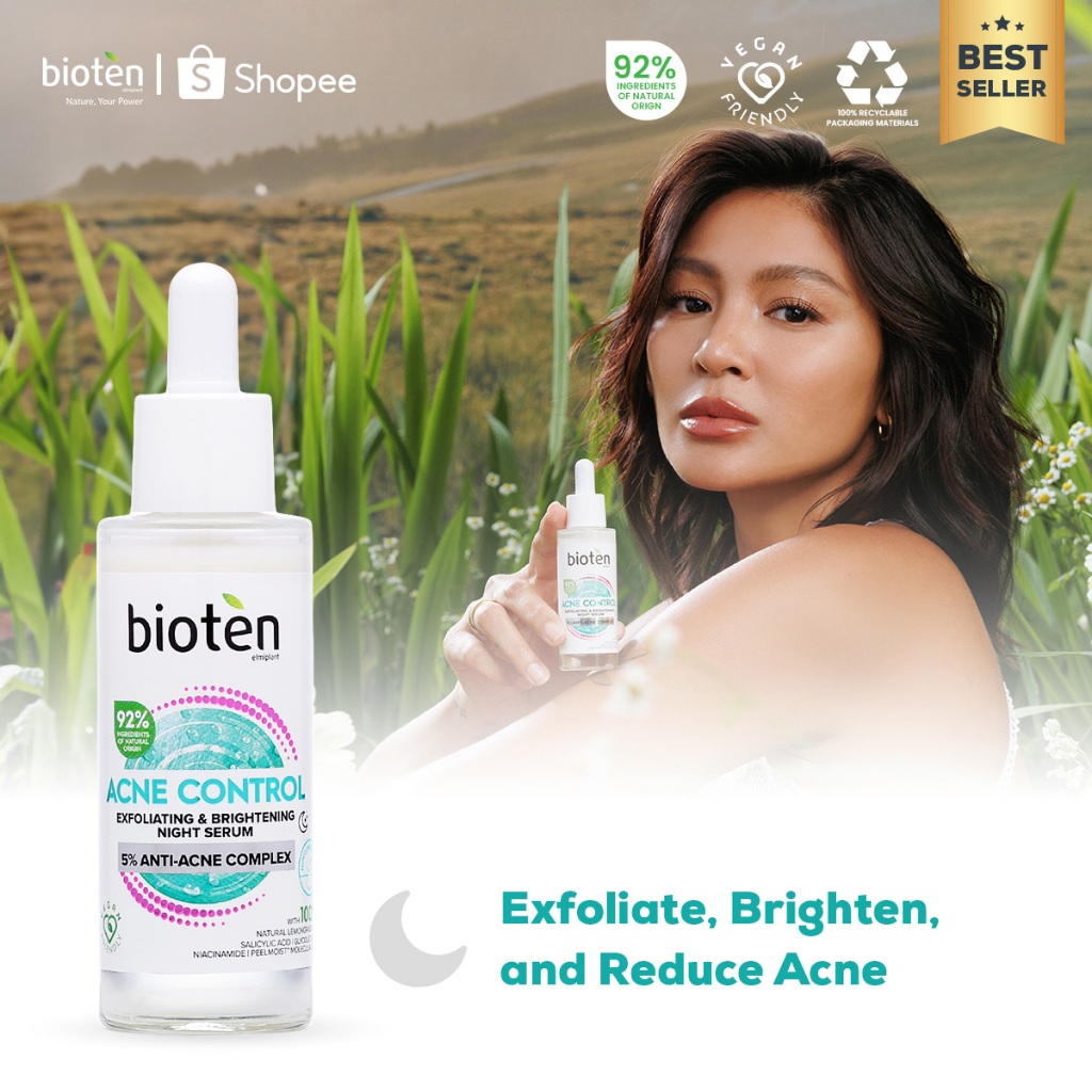 Bioten Acne Control Face Serum 30ml | Shopee Philippines