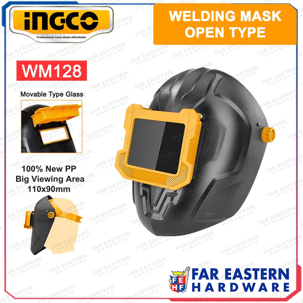 INGCO Welding Mask Open Type w/ Movable Glass INHT | Shopee Philippines