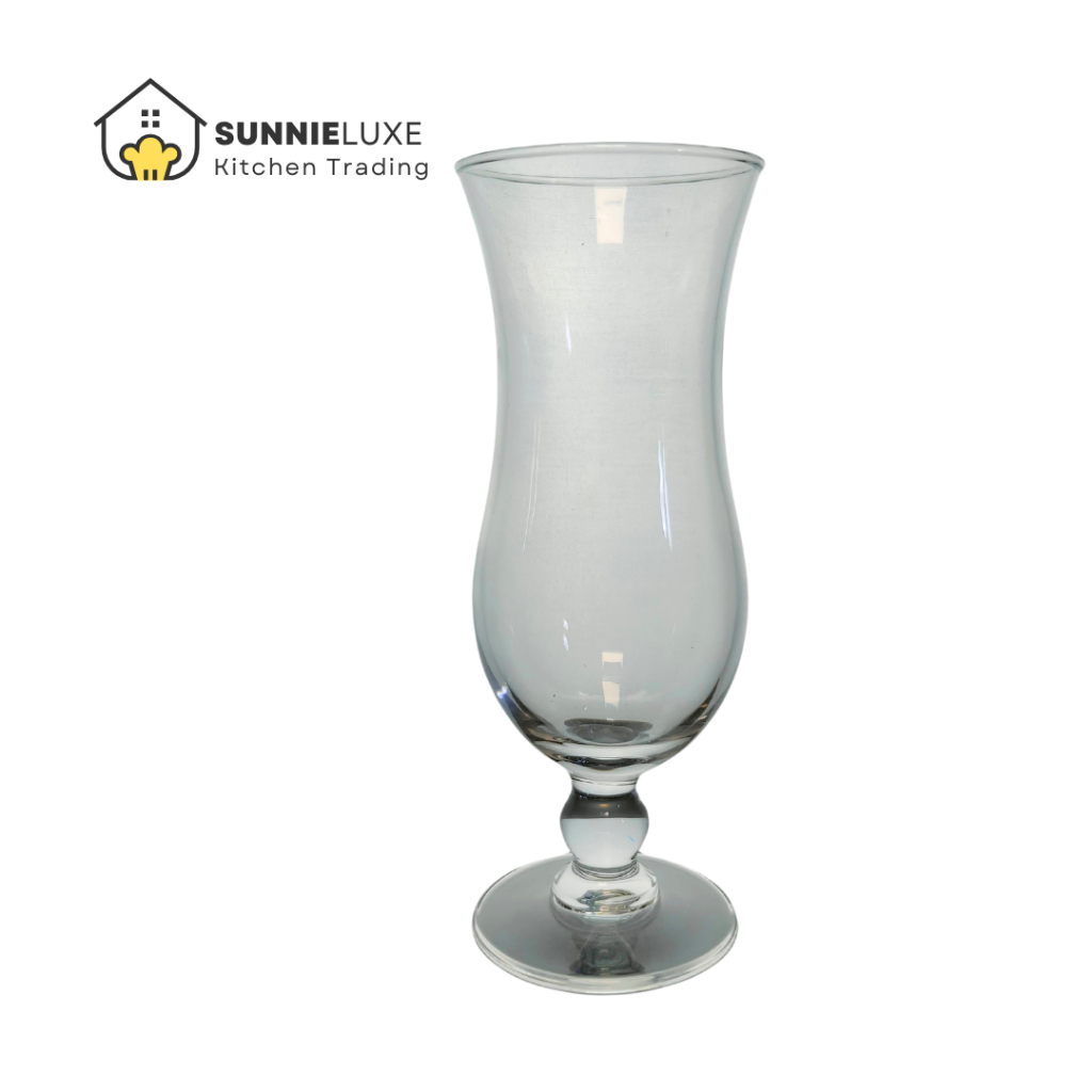 6-Piece Hurricane Glasses – 450ml Tall Glass for Shakes and Cold Drinks ...