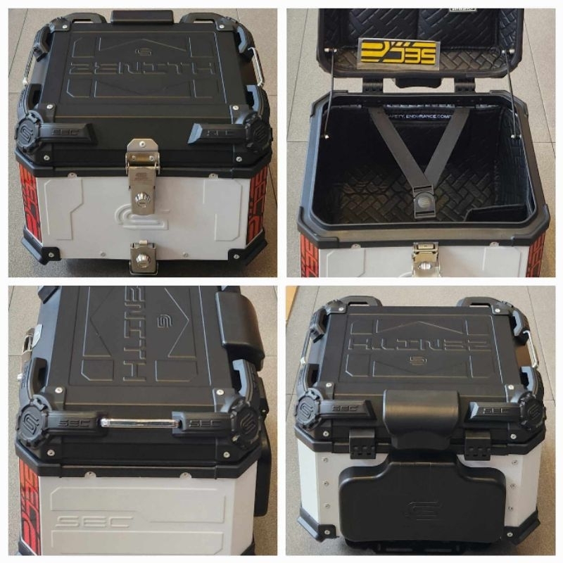 SEC alloy top box for motorcycle | Shopee Philippines