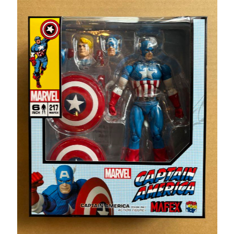 MAFEX No.217 CAPTAIN AMERICA COMIC Ver | Shopee Philippines