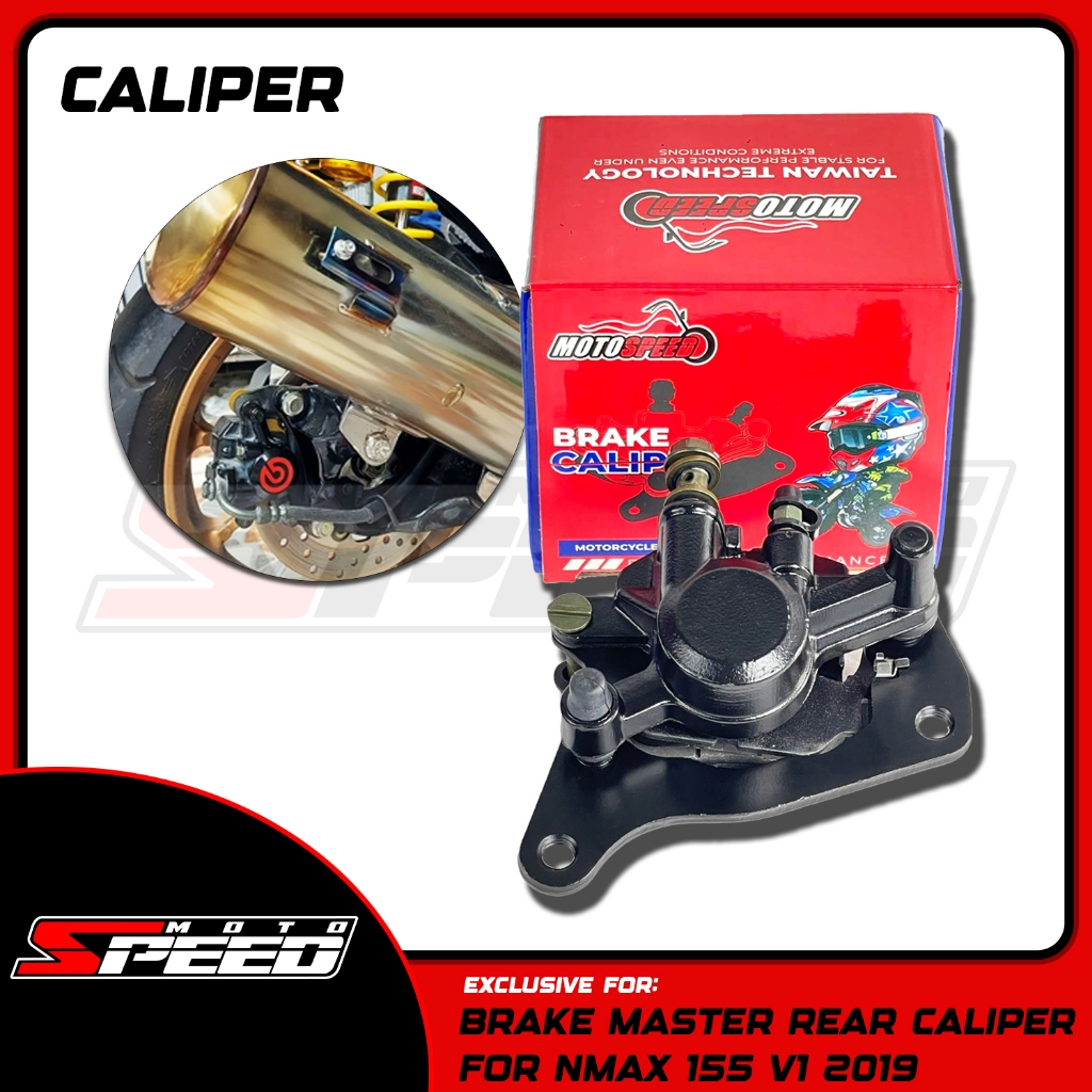 MOTO SPEED PH BRAKE MASTER REAR CALIPER FOR FOR NMAX 155 V1 2019 1324 ...