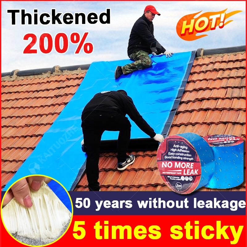 Color steel tile waterproof self-adhesive membrane foil repair tape ...