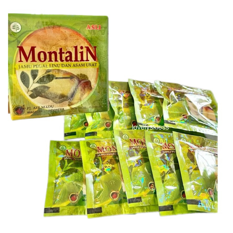 MONTALIN HERBAL CAPSULE (1 Box 10 Sachets 40 Capsules) | Shopee Philippines