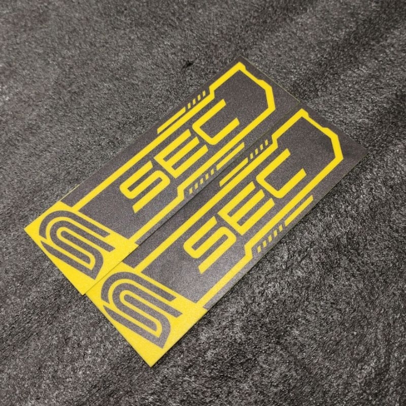 SEC Reflectorized Sticker For Alloy Box | Shopee Philippines