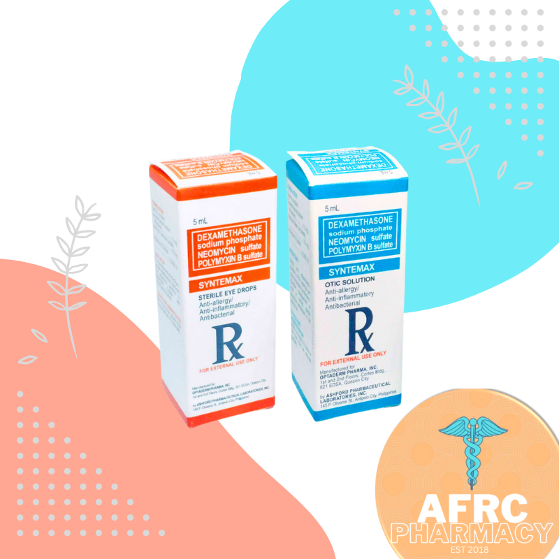 Syntemax PND Ear Drops and Eye Drops for Pets Dog Cat Chicken Rabbit ...