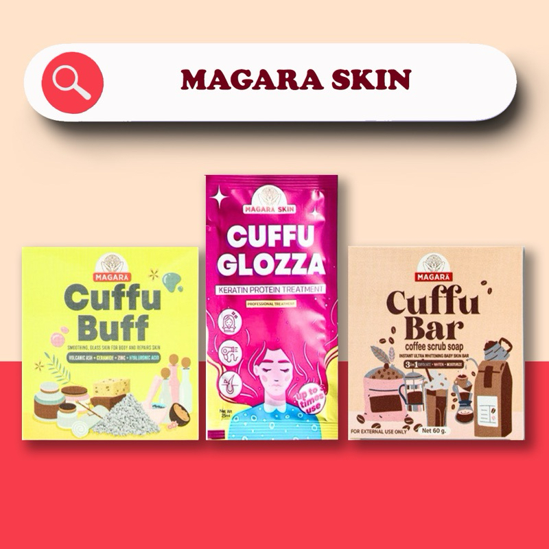 MAGARA SKIN CUFFU BAR AND CUFFU BUFF SOAP | Shopee Philippines