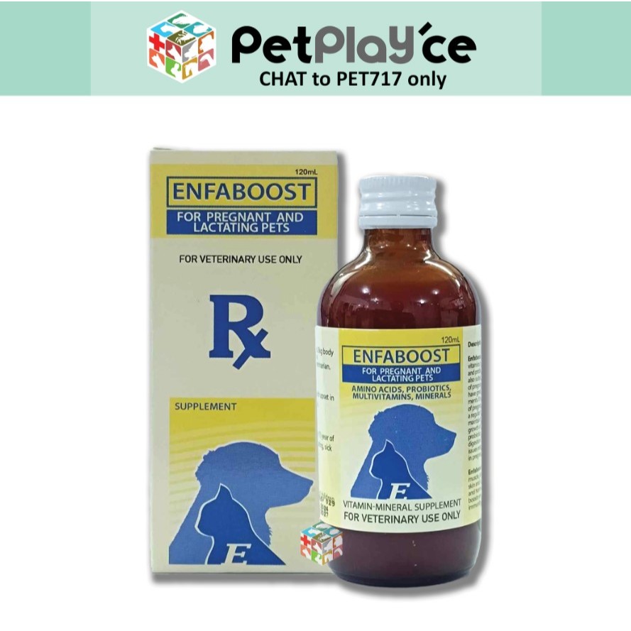 Enfaboost Amino Acid Probiotic Multivitamin Mineral Pregnant Dog Cat ...