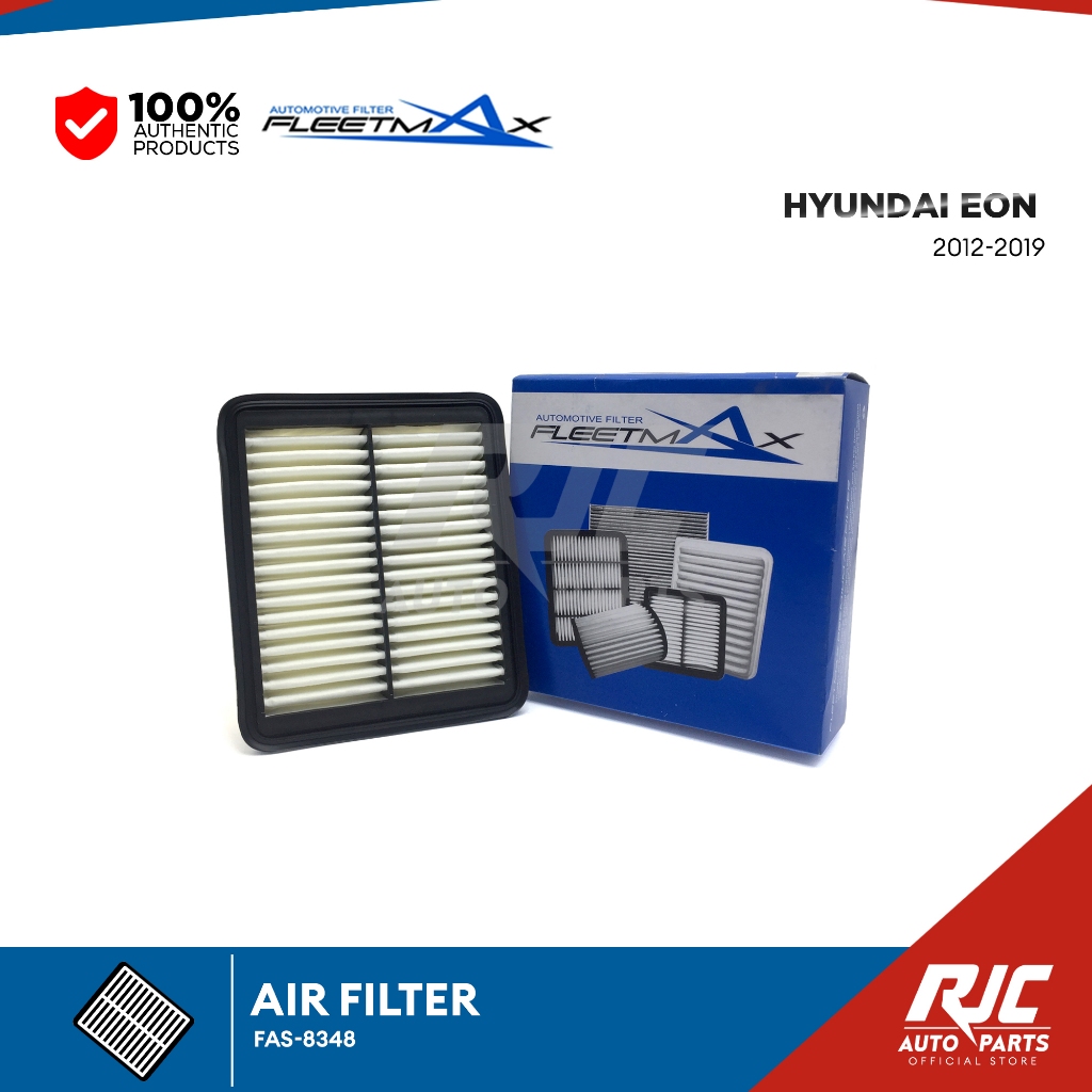 Fleetmax Air Filter Hyundai Eon 2012-2017 FAS- 8348 1pc | Shopee ...