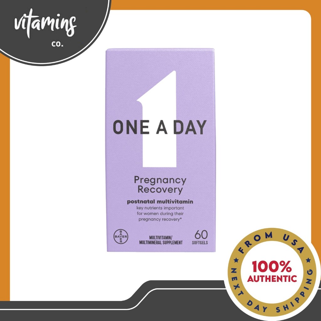 One A Day Postnatal Complete Multivitamin with B Vitamins and Omega-3 ...