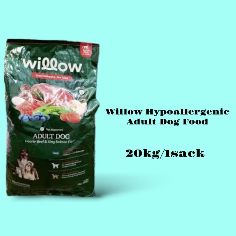 Willow Hypoallergenic Adult Dog Food 1sack/20kg. | Shopee Philippines