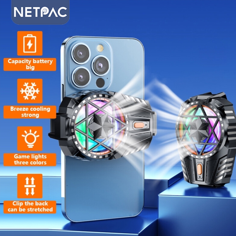 NETPAC Phone Cooler X112 Clip Radiator Cooling For Gaming Turbo ...