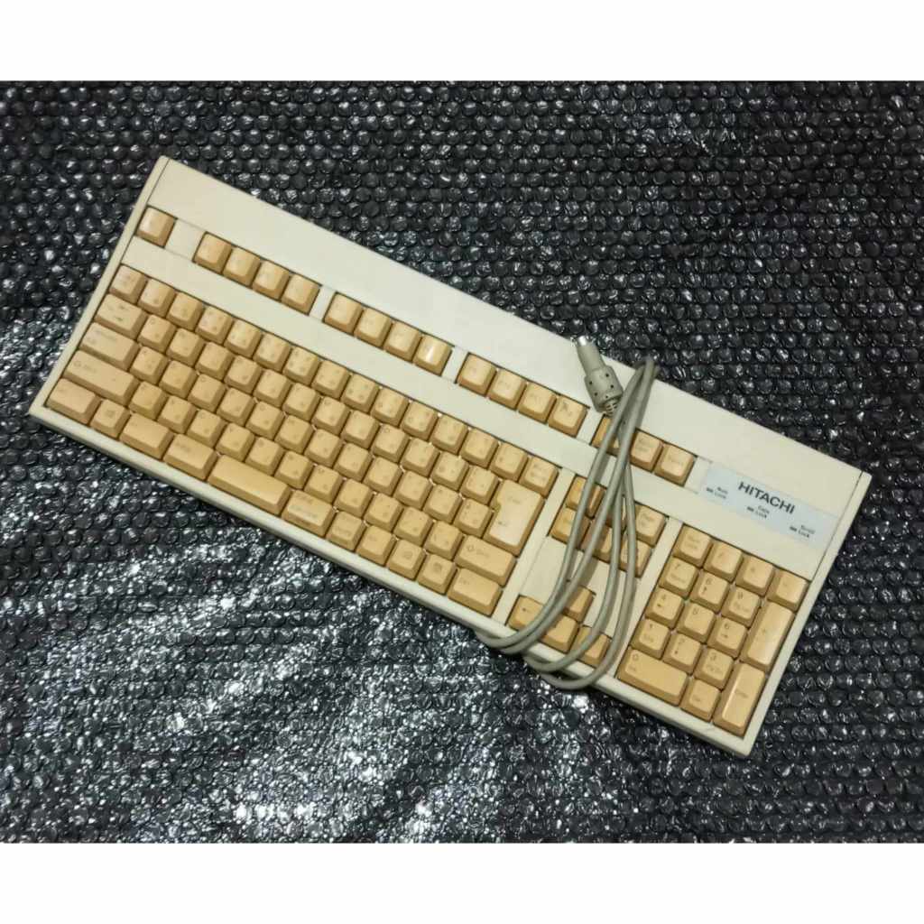 VINTAGE Original HITACHI Japanese Keyboard PS2 | Shopee Philippines