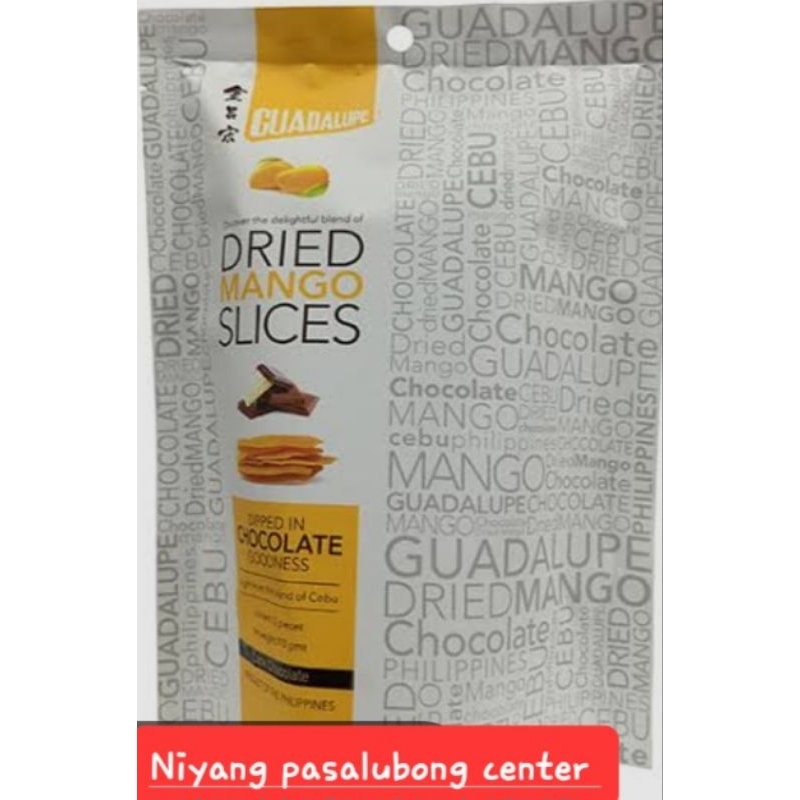 Guadalupe Dried Mangoes Slices chocolate 110g(wholesale-25packs-35packs ...