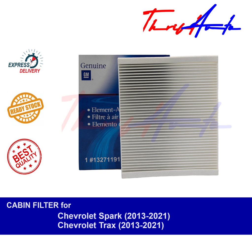 AC Cabin Filter for Chevrolet Spark (2013 - 2021) and Chevrolet Trax ...