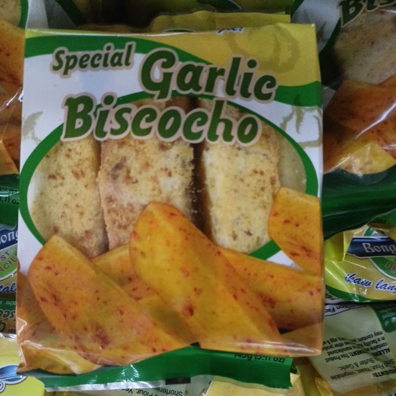 Bongbongs Garlic Biscocho | Shopee Philippines