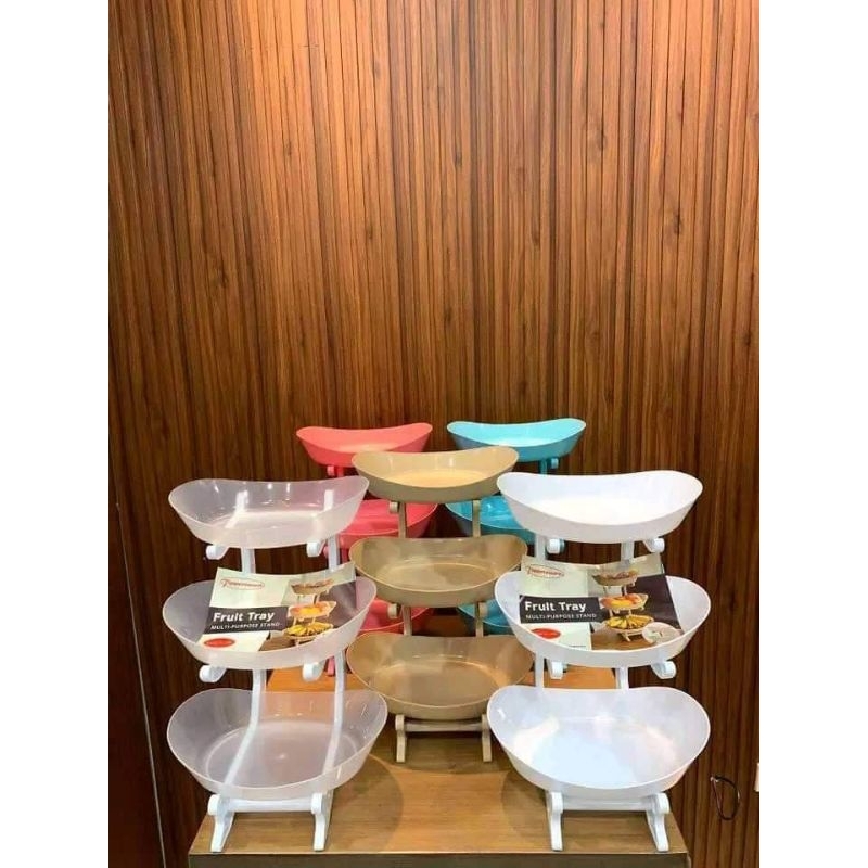 3Layer FRUIT TRAY / TABLE ORGANIZER / KITCHEN ORGANIZER | Shopee ...