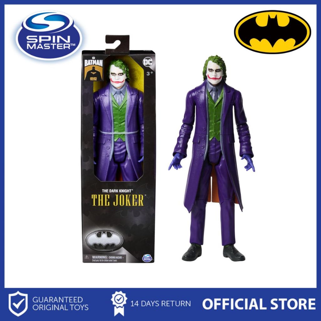 Spin Master DC Features 12" Action Figures The Dark Knight - Joker ...