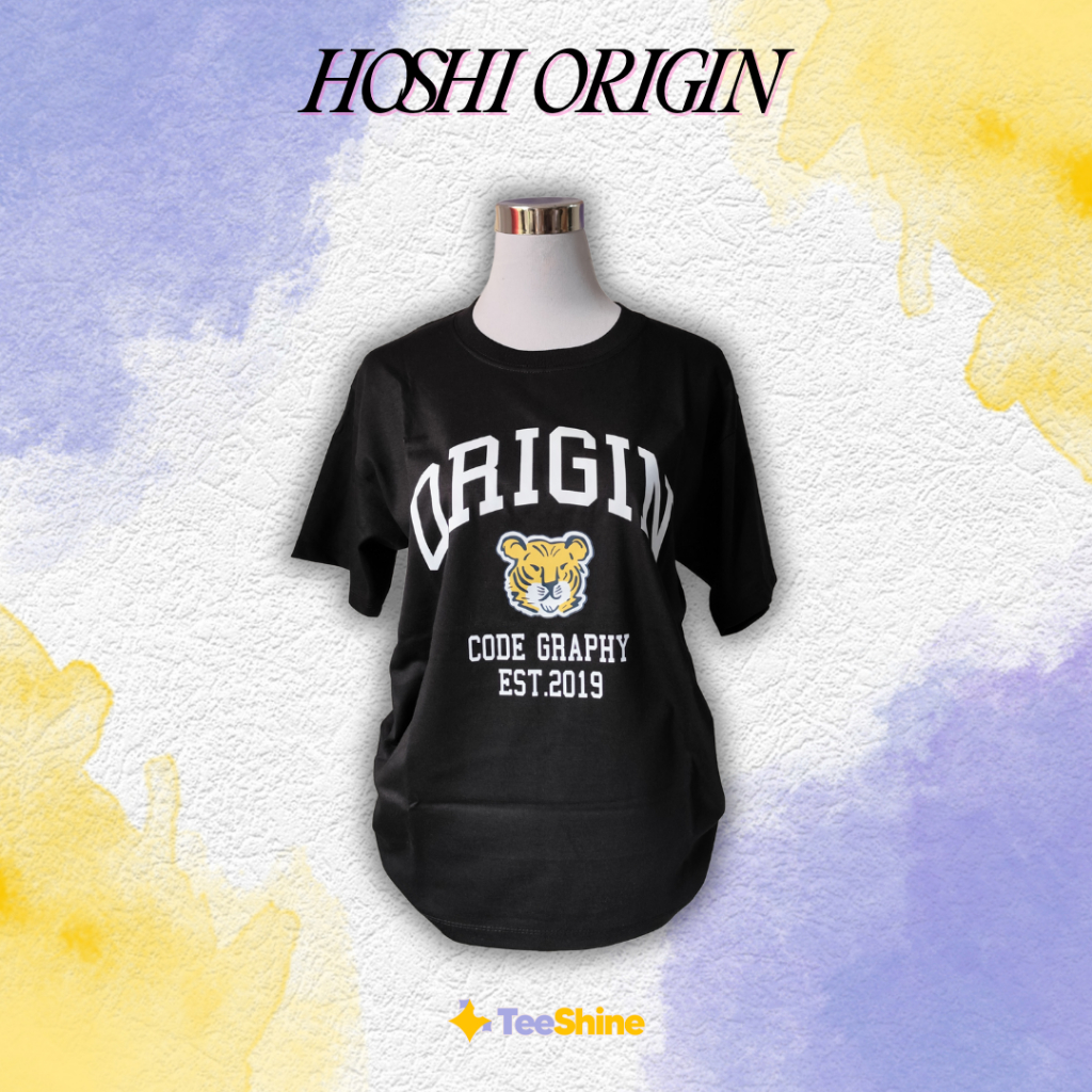 HOSHI ORIGIN CODE GRAPHY KPOP INSPIRED SHIRT | COTTON ROUNDNECK T-SHIRT | Shopee Philippines