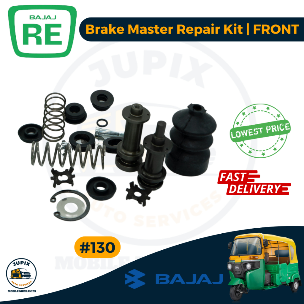 Bajaj RE - Brake Master Repair Kit | FRONT [#130] | Shopee Philippines