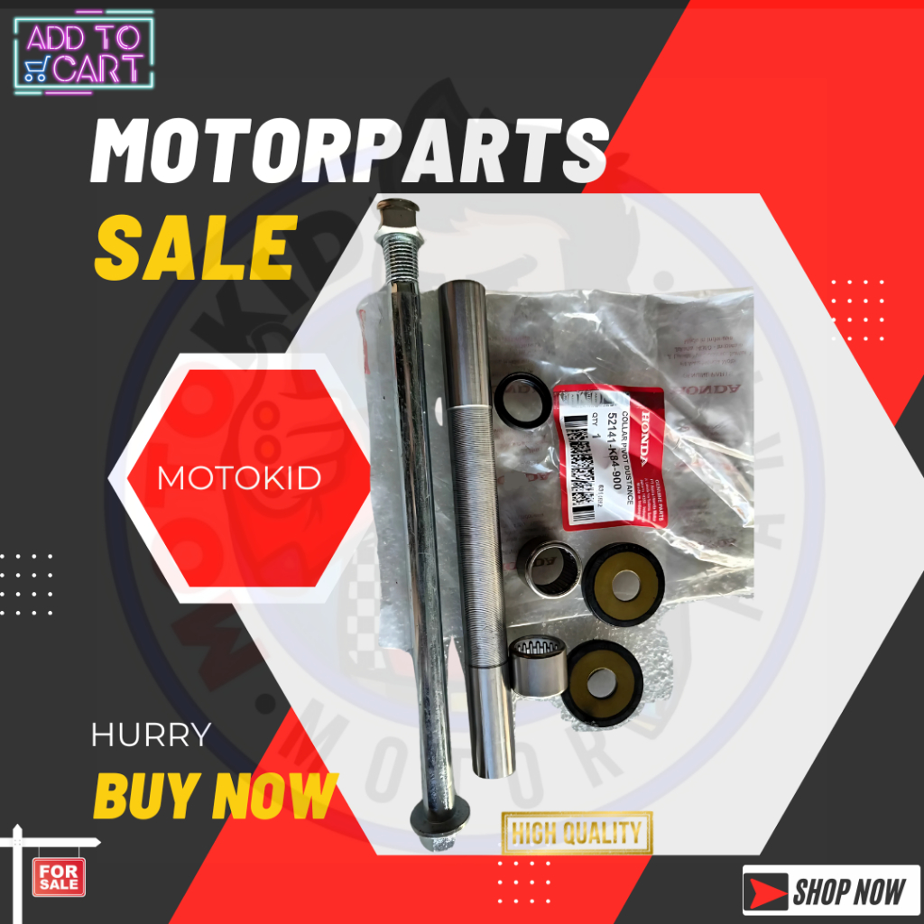 XR200 CRF150 XR150 XR125 Swing Arm Pivot Bushing with Axle | Shopee ...