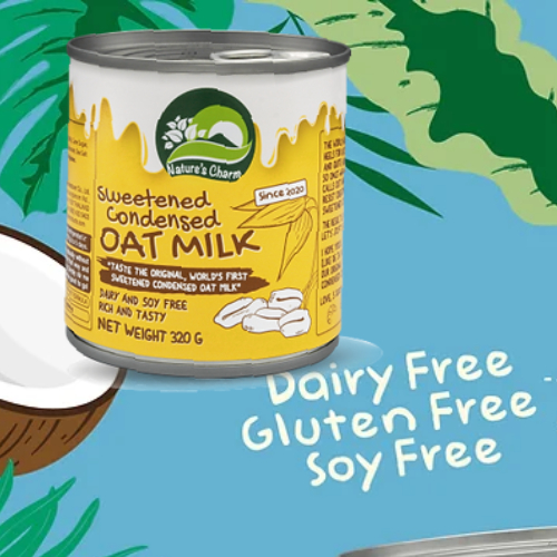 NATURE'S CHARM SWEETENED CONDENSED OAT MILK 320G BUNDLE OF X1 AND X3 ...