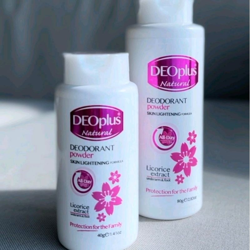 Deoplus natural deodorant powder skin lightening w/ licorice extract ...