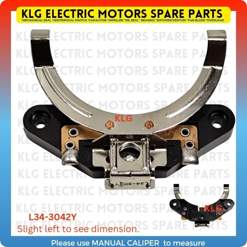 Centrifugal switch L34 / L28-302/4y water pump parts CS4 | Shopee ...