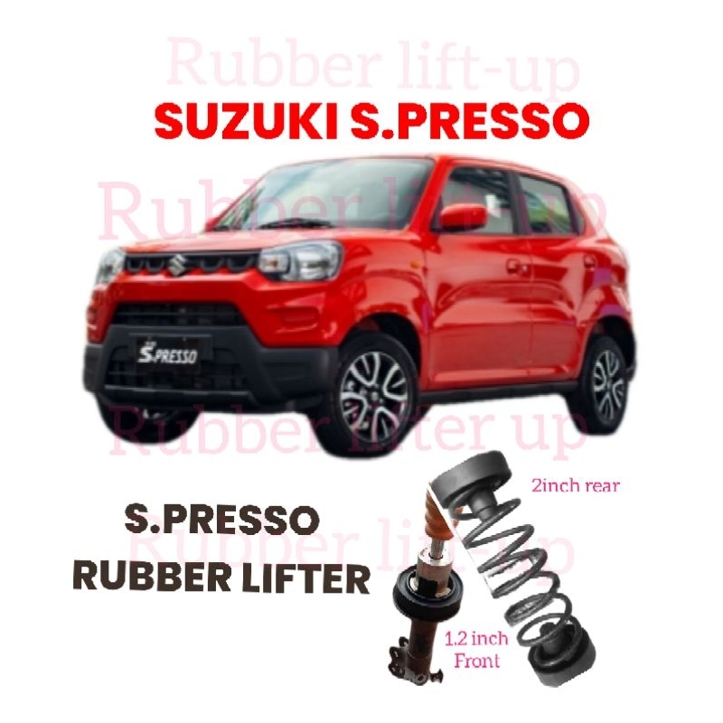 rubber lifter for Suzuki spresso 2pcs in 1order heavy duty | Shopee ...
