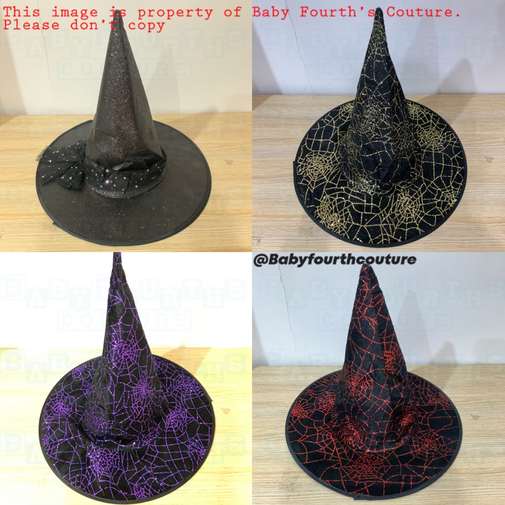 COD Halloween Witch Hat V2 Multiple Colors Scary Witch Hat for Adults ...