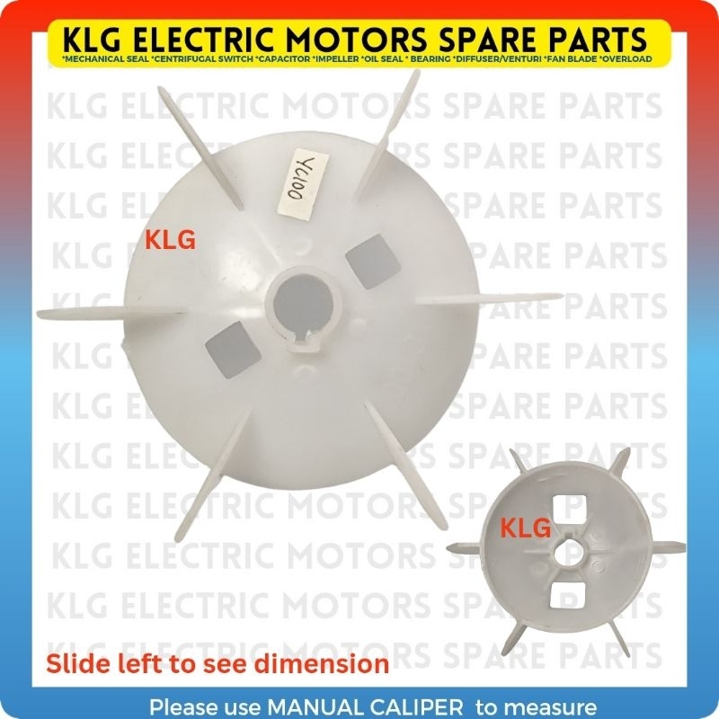 Mindong Fan Blade 2hp Yc-100 water pump parts | Shopee Philippines