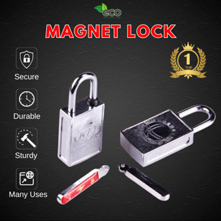 Magnetic Padlock Anti-theft Technology Anti-rust Smart Lock Without ...