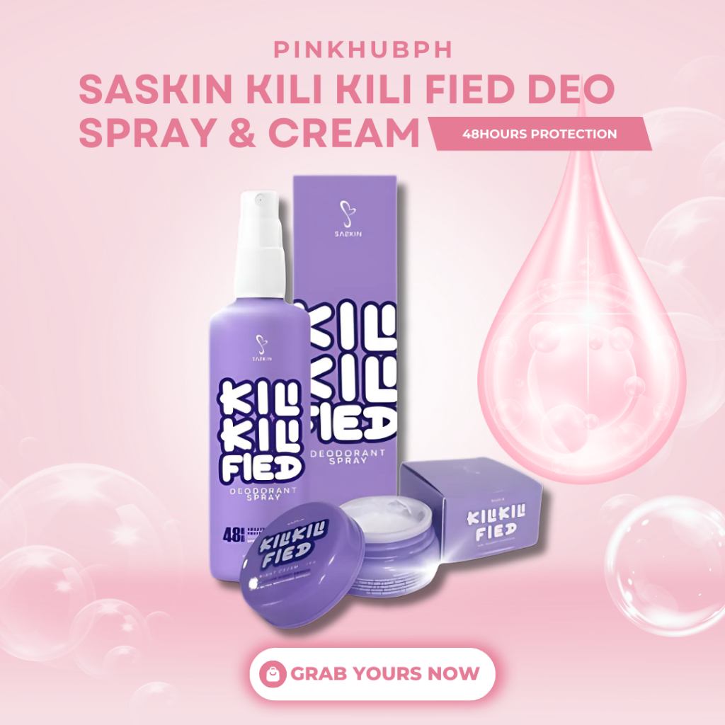 Saskin | Kili Kili Fied Deo Mist 60ml Kilikilified UA Night Cream 10g ...