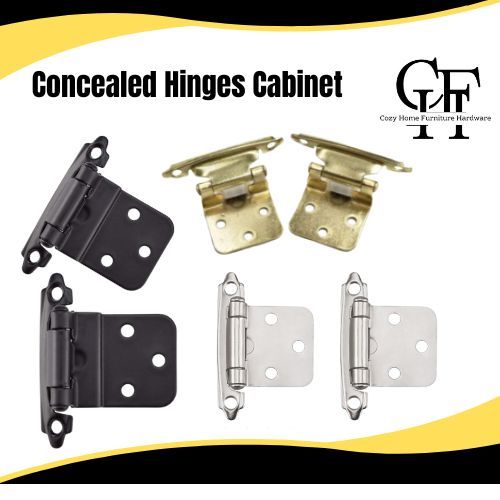 CHFH 1PCS Self-Closing Cabinet Door Hinge for Kitchen, Bathroom, Living ...