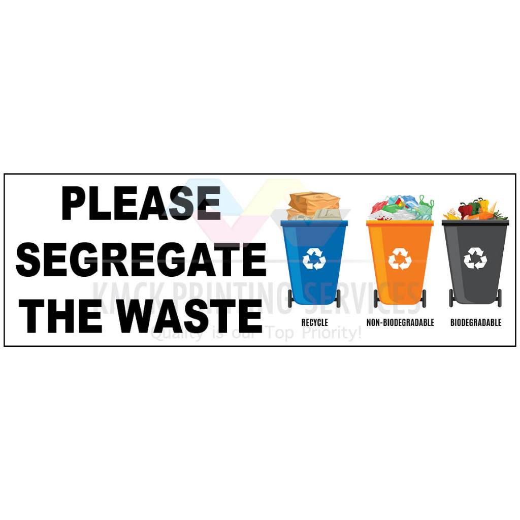 Garbage Bin Signs/Labels, Waste Disposal Sign | Shopee Philippines Garbage Bin Signs/Labels, Waste Disposal Sign | Shopee Philippines