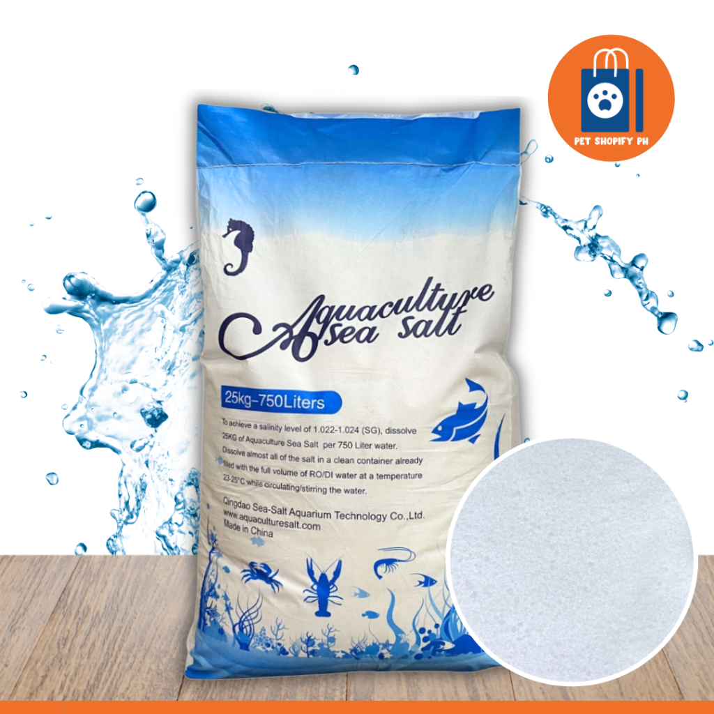 25kg Aquaculture Seasalt Seasalt for Restaurant Seasalt for Seafood ...