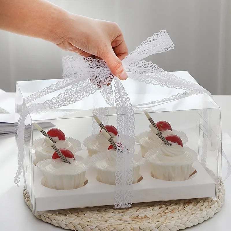 EVERYDAY BAKER - 5pcs Acetate Cupcake Box (6 holes/12 holes) | Shopee ...