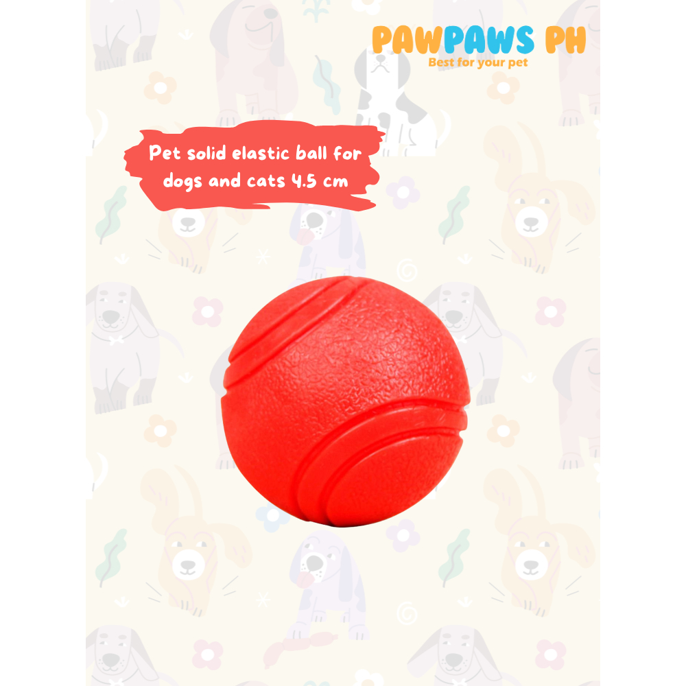Dog Bouncing Fetch Indestructible Rubber Ball | Shopee Philippines