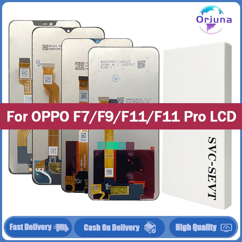 LCD For OPPO F7 F9 F11 F11 Pro LCD Display Touch Screen Digitizer ...