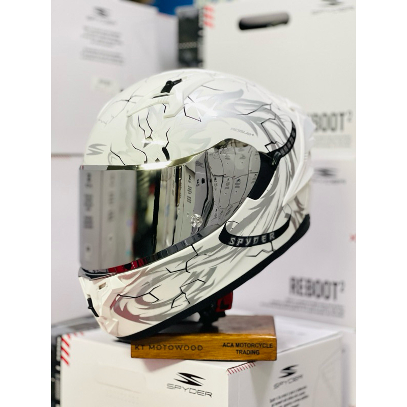 Spyder Rogue + GD - Ravage S5 Full Face Helmet with Dual Visor (Free ...