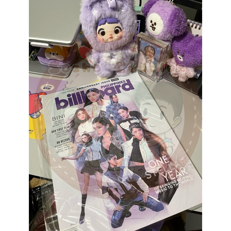 BINI BILLBOARD PH ANNIVERSARY ISSUE MAGAZINE | Shopee Philippines