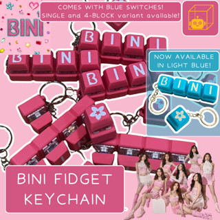 PixelBlock3D BINI Fidget Toy Keychain Bini Bloom Maloi Aiah Mikha Colet ...