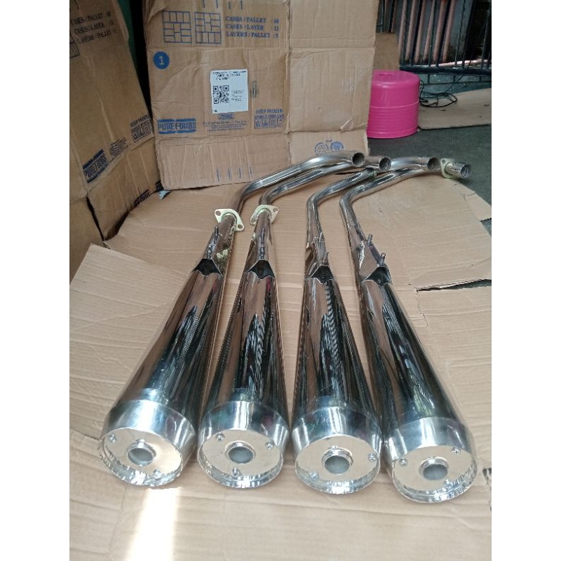 rusi tc macho 125/150/175/Version 2 chicken pipe stainless | Shopee ...
