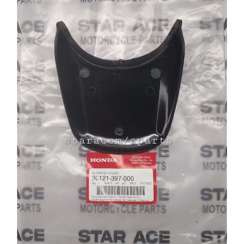 HONDA TMX155 GUARD,REAR FENDER/FENDER FLAP REAR 80121-397-000 GENUINE ...
